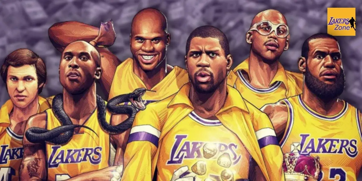 The top 10 best Lakers of all time, you'll be surprised how they are ranked
