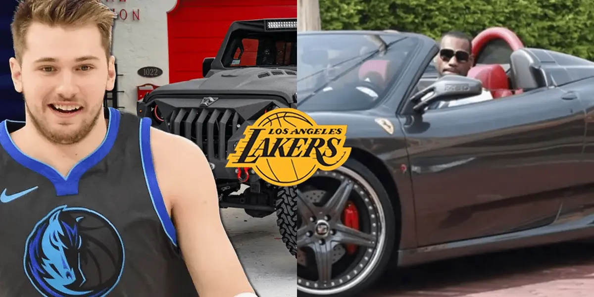 While Luka Doncic arrives at the arena in this 250K truck, this is ...