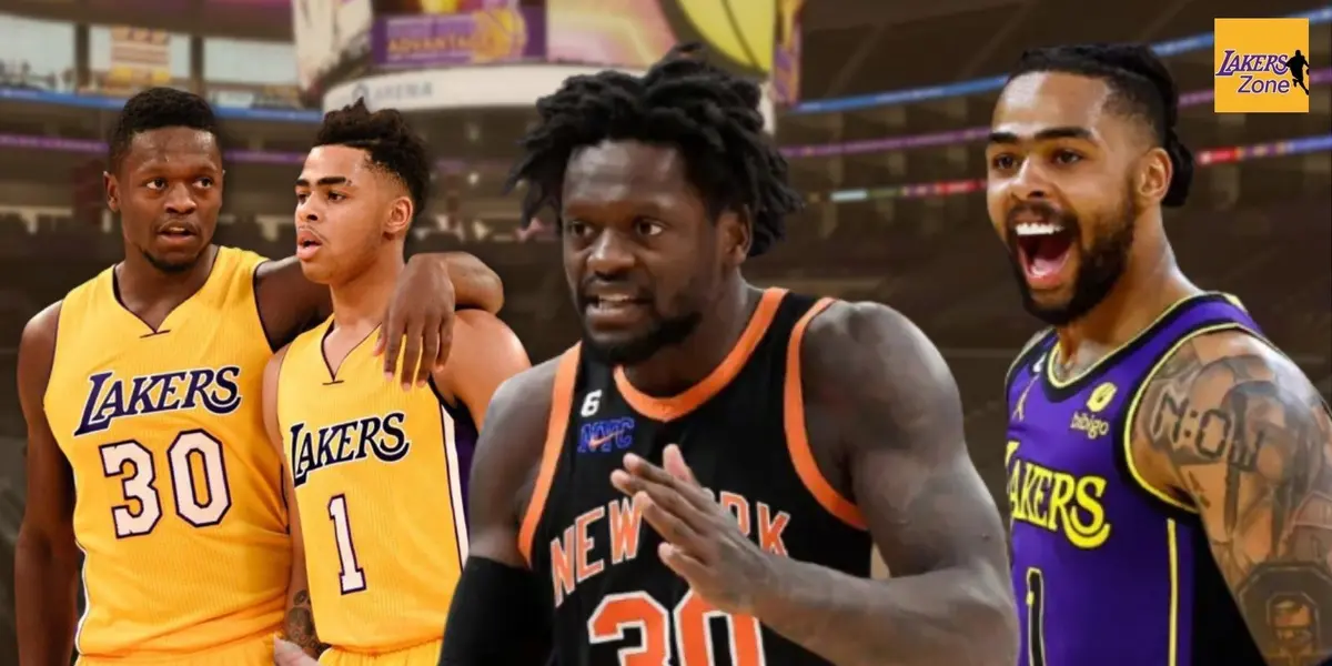 The 'Baby Lakers' D'Angelo Russell & Julius Randle had a battle in LA ...