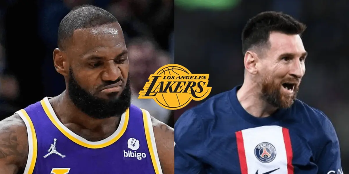 LeBron can't believe what Messi's PSG salary is, making him the 2nd ...