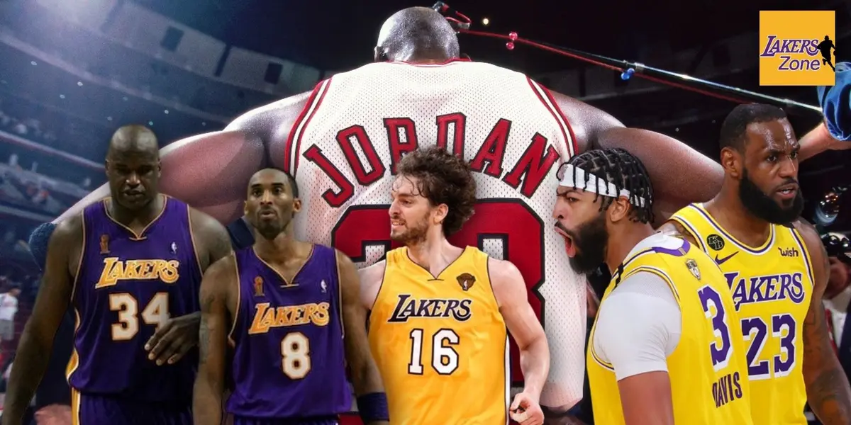 The 3 Lakers legends in the top 10 NBA players since Michael Jordan's ...